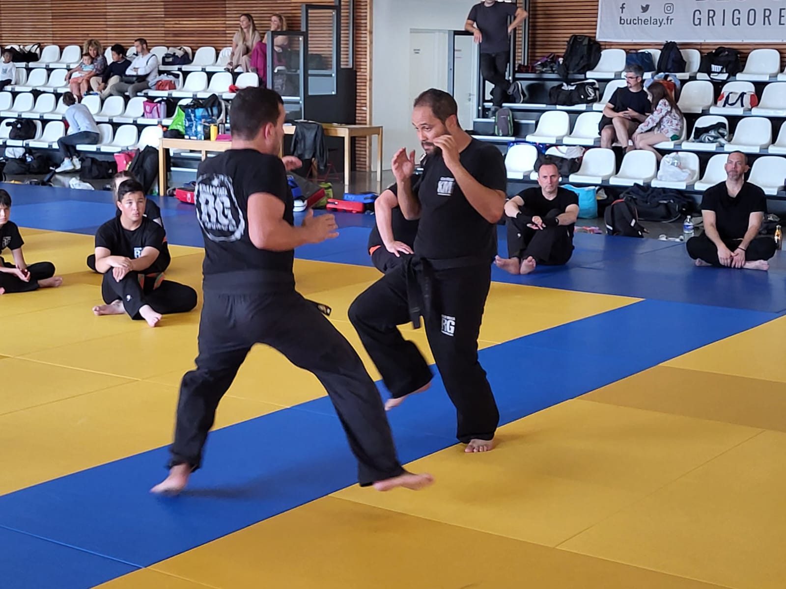 Des passages de grade très chauds ! - Krav Maga Team RG